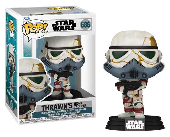 STAR WARS AHSOKA - POP N° 686 - Thrawn's Night Trooper (Grey Mask ...