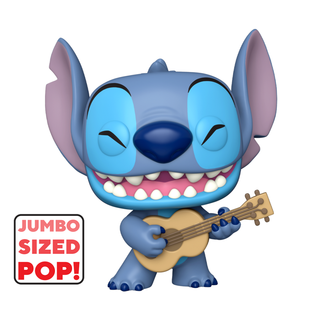 LILO & STITCH - POP Jumbo N° 1419 - Stitch avec Ukelele : ShopForGeek ...
