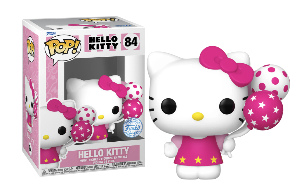 HELLO KITTY - POP Sanrio N°84 - Hello Kitty with Balloons : ShopForGeek.com: Cabezón POP Funko ...