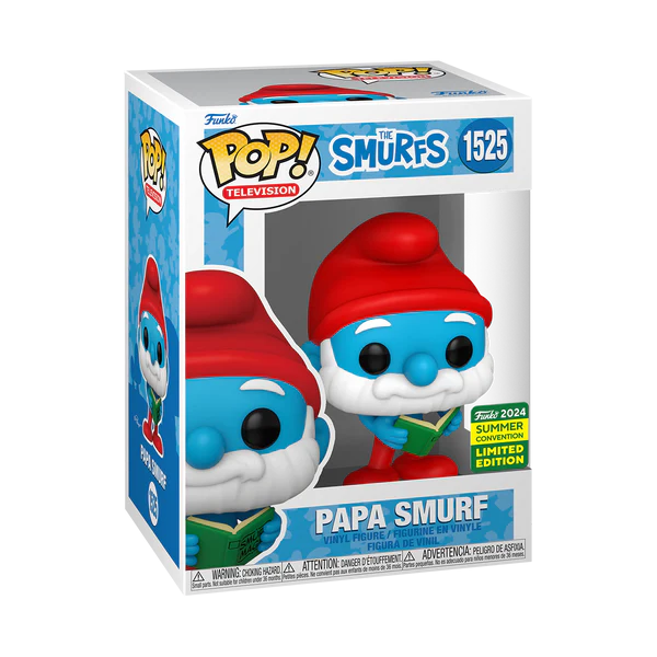 THE SMURFS - POP Television N° 1525 - Papa Smurf "Summer Convention ...