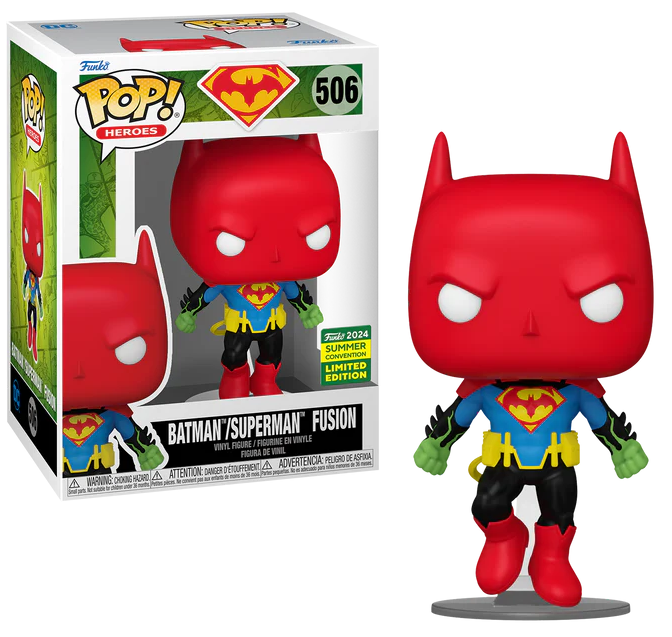DC - POP N° 506 - Batman / Superman Fusion "Summer Convention ...