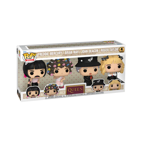 QUEEN - POP Rocks - I Want To Break Free - Pack 4 : ShopForGeek.com ...