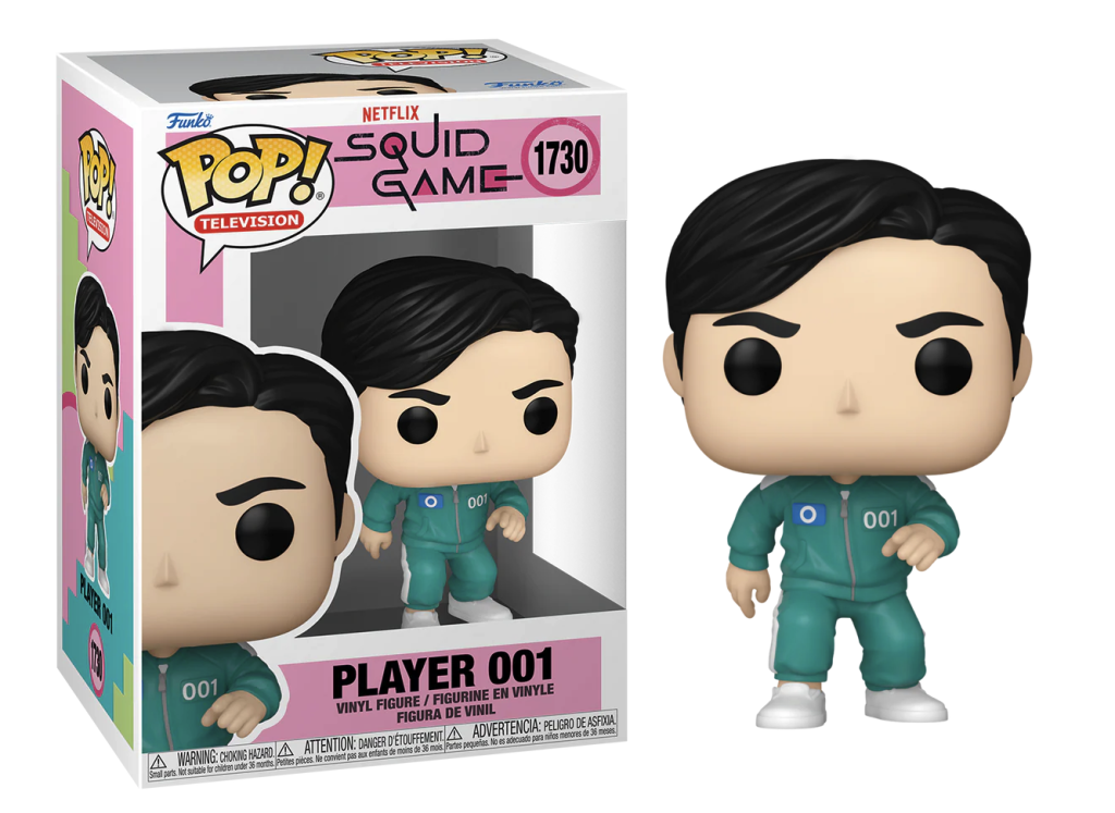 SQUID GAME - POP Television N° 1730 - Player 001 : ShopForGeek.com: Bobble Head POP Funko Serie TV