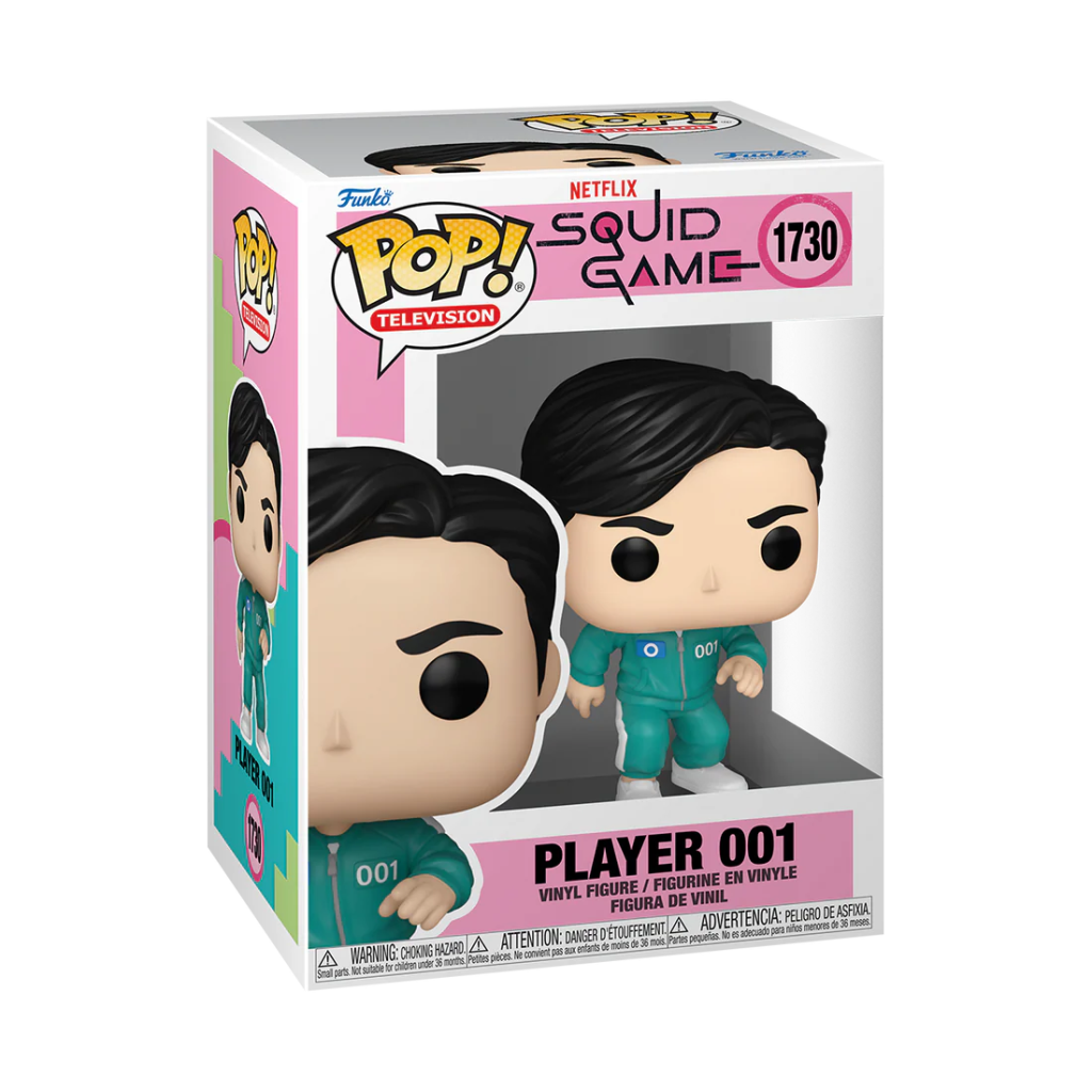 SQUID GAME - POP Television N° 1730 - Player 001 : ShopForGeek.com: Bobble Head POP Funko TV-Serie