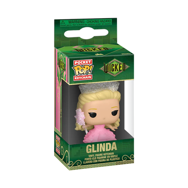 WICKED - Pocket Pop Keychains - Glinda : ShopForGeek.com: Llavero Funko