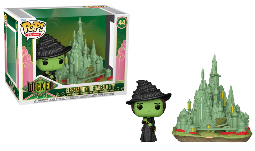 WICKED - POP TOWN N° 44 - Elphaba with the Emerald City : ShopForGeek ...