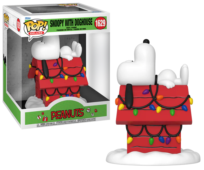 PEANUTS - POP Deluxe N° 1629 - Snoopy & Doghouse : ShopForGeek.com ...