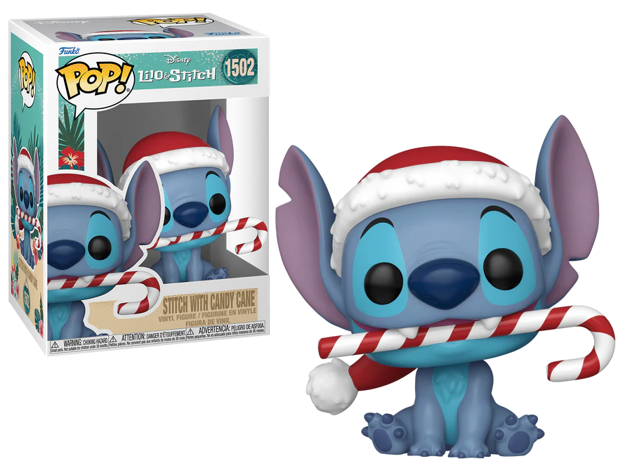 LILO & STITCH - POP Disney N° 1502 - Stitch with candy cane ...