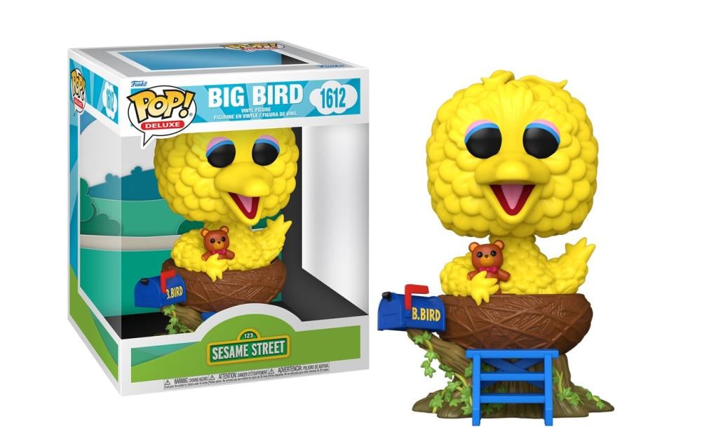 SESAME STREET - POP Deluxe N° 1612 - Big Bird in nest : ShopForGeek.com ...