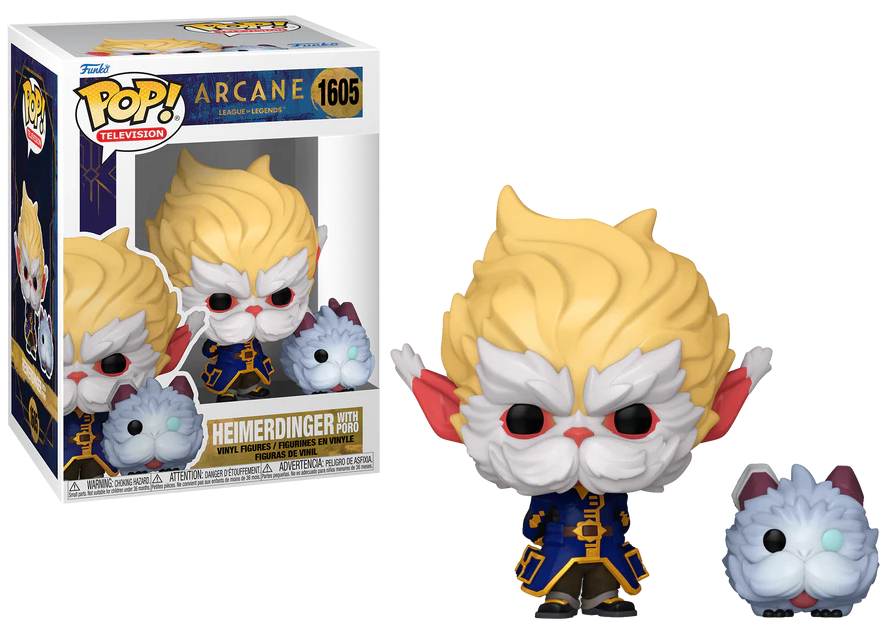 ARCANE - POP TV N° 1605 - Heimerdinger with Poro : ShopForGeek.com ...