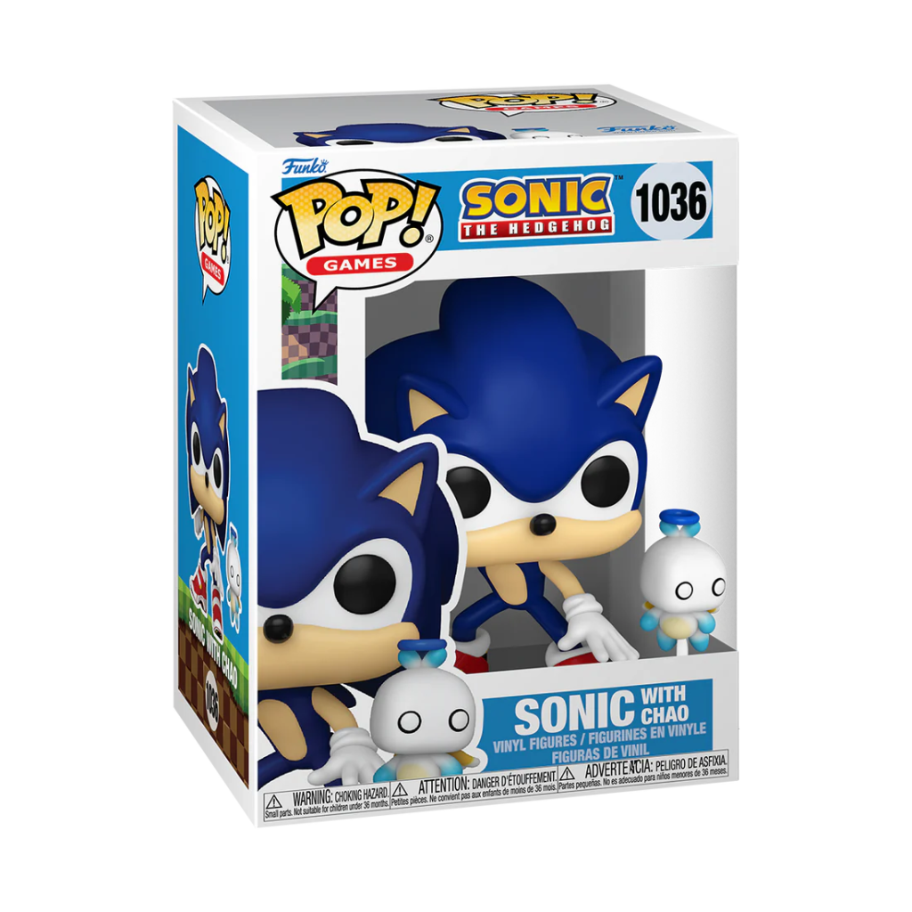 SONIC - POP & Buddy N° 1036 - Sonic with Chao : ShopForGeek.com ...