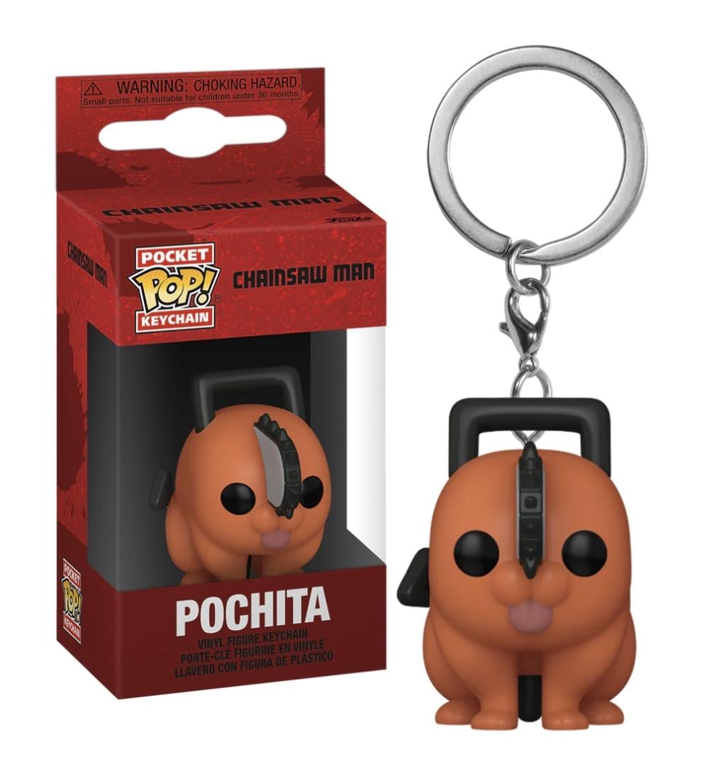 CHAINSAW MAN - Pocket Pop Keychains - Pochita : ShopForGeek.com ...