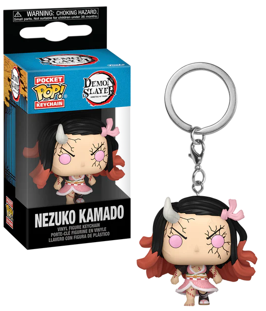 DEMON SLAYER - Pocket Pop Keychains - Nezuko (Demon Form) : ShopForGeek ...