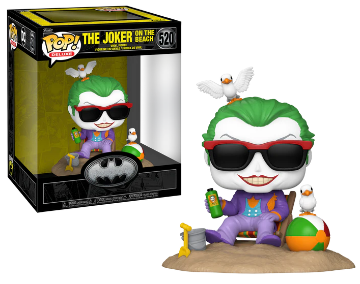 BATMAN 85TH - POP Deluxe N° 520 - The Joker on the beach : ShopForGeek ...