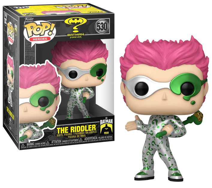 BATMAN FOREVER - POP Movies N° 530 - The Riddler (Metallic ...