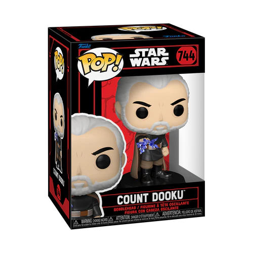 STAR WARS DARKSIDE - POP Star Wars N° 744 - Count Dooku : ShopForGeek ...