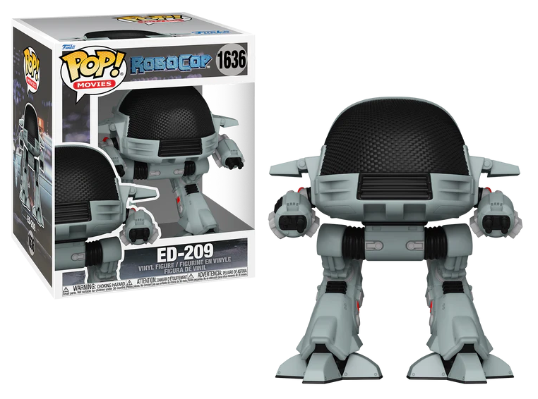 ROBOCOP - POP Super 6'' N° 1636 - ED-209 : ShopForGeek.com: Bobble Head ...