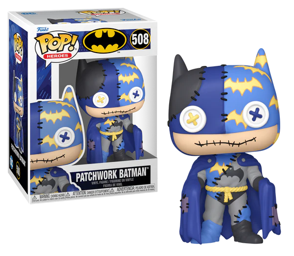DC PATCHWORK - POP Heroes N° 508 - Batman : ShopForGeek.com: Cabezón ...