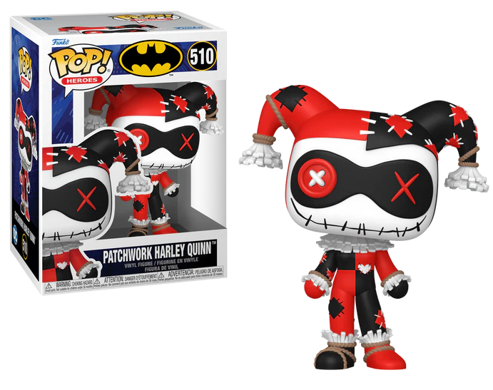 DC PATCHWORK - POP Heroes N° 510 - Harley : ShopForGeek.com: Cabezón ...
