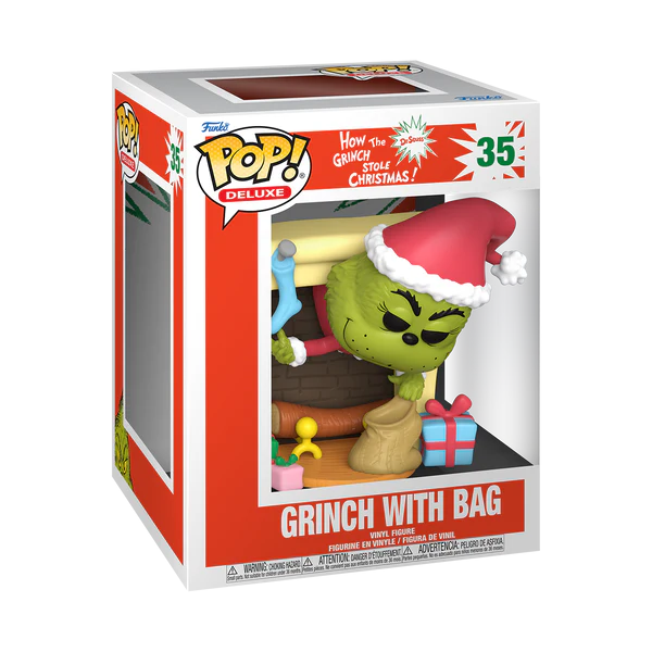 LE GRINCH - POP Deluxe N° 35 - Grinch avec Sac : ShopForGeek.com ...