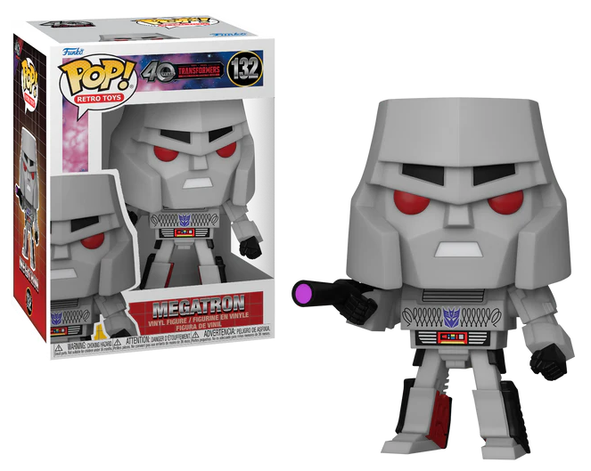 TRANSFORMERS G1 - POP Retro Toys N° 132 - Megatron : ShopForGeek.com ...