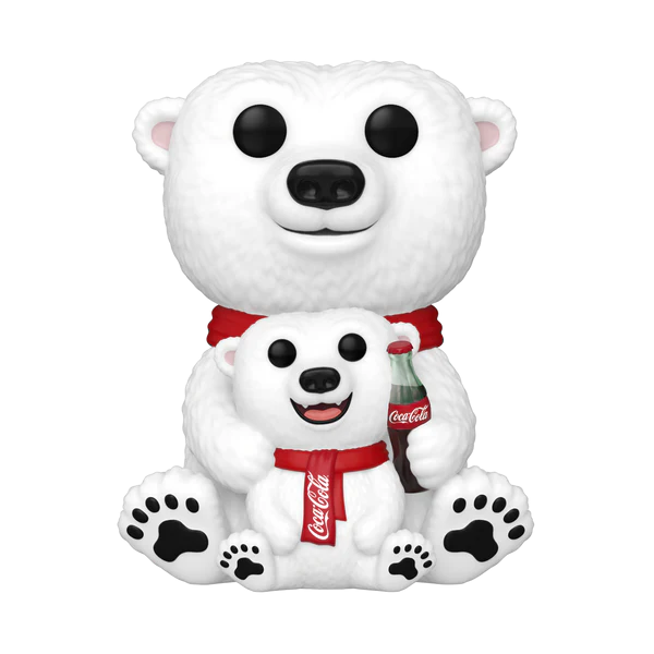 COCA-COLA - POP & Buddy N° 241 - Coca-Cola Polar Bear with Cub : ShopForGeek.com: Cabezón POP ...
