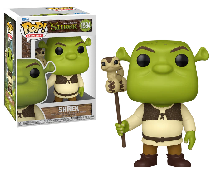 SHREK - POP Movies N° 1594 - Shrek with Snake : ShopForGeek.com: Bobble ...