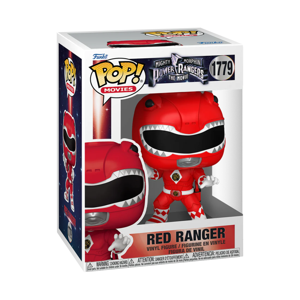 POWER RANGERS - POP Movies N° 1779 - Red Ranger : ShopForGeek.com ...