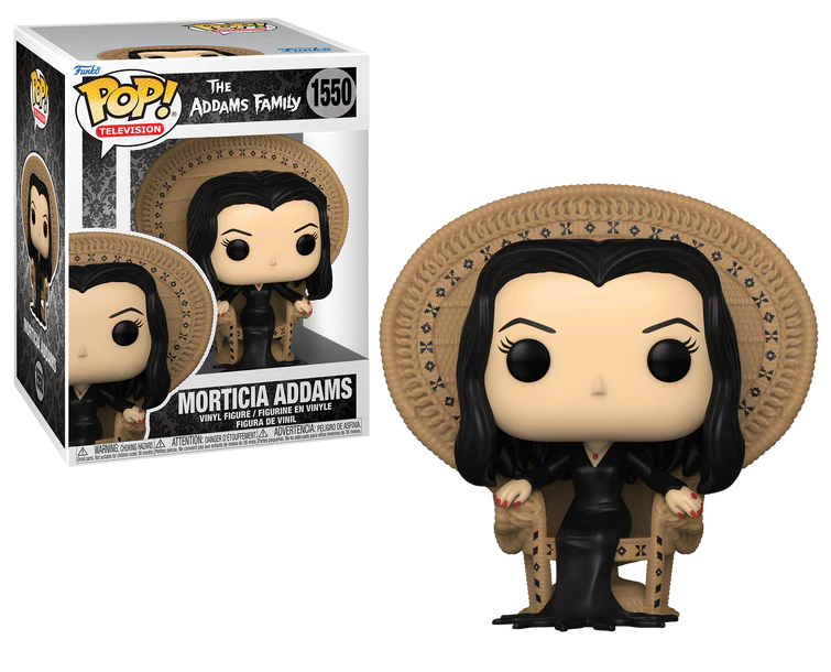 ADDAMS FAMILY - POP Deluxe N° 1550 - Morticia in Chair : ShopForGeek ...