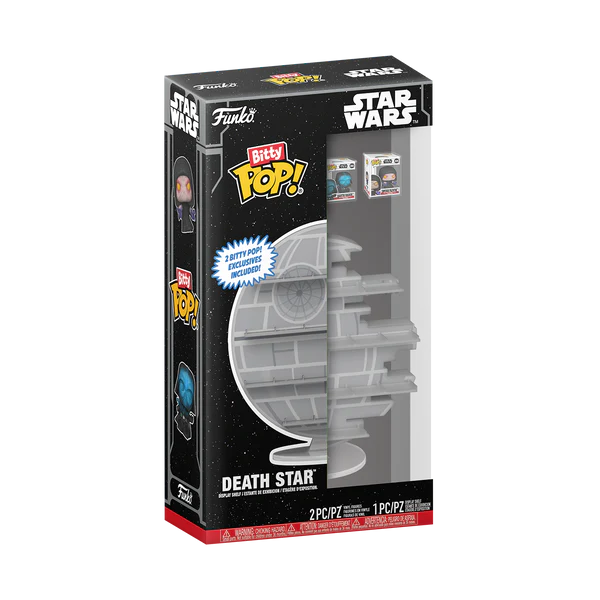 BITTY POP Display - Death Star w/2 Exclusive Bitty Pop : ShopForGeek ...