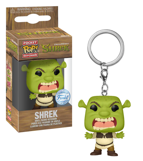 SHREK - Pocket Pop Keychains - Scary Shrek : ShopForGeek.com: Keyring ...