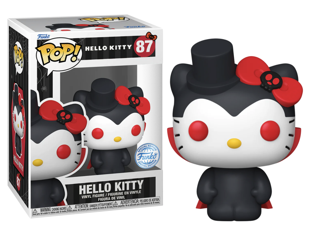 HELLO KITTY - POP Sanrio N°87 - Hello Kitty as Dracula : ShopForGeek.com: Cabezón POP Funko ...