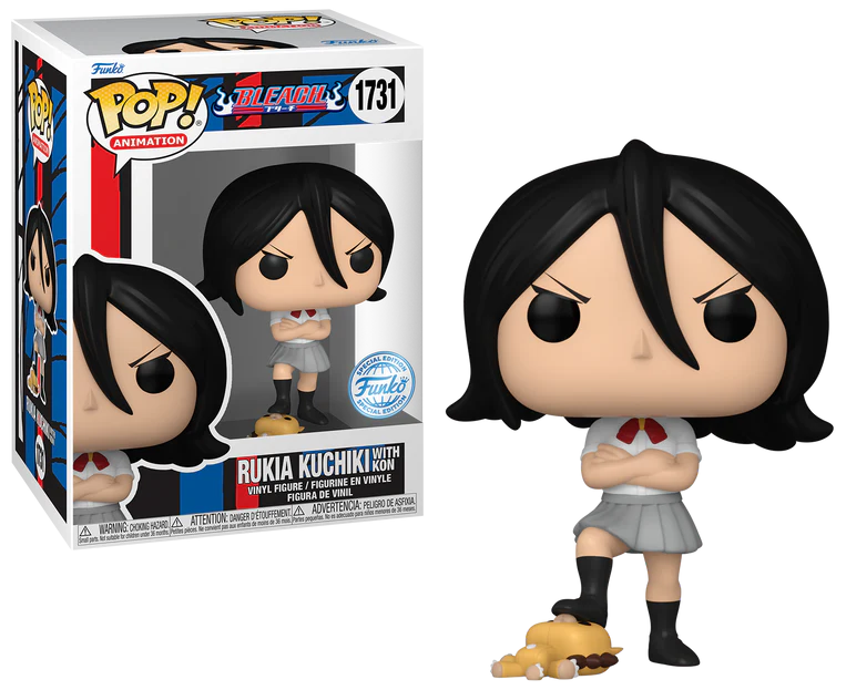 BLEACH - POP Animation N° 1731 - Rukia with Kon : ShopForGeek.com: Bobble Head POP Funko Bleach