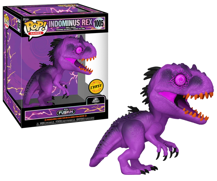 FUNKO FUSION - POP Super 6'' N°1005 - Indominus Rex with Chase ...