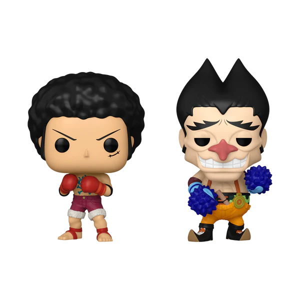 ONE PIECE - POP Animation - 2 Pack Luffy & Foxy with Chase "Sp. Ed ...