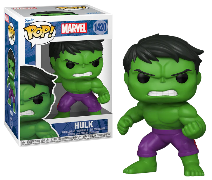 MARVEL NEW CLASSICS - POP Marvel N° 1420 - Hulk : ShopForGeek.com ...