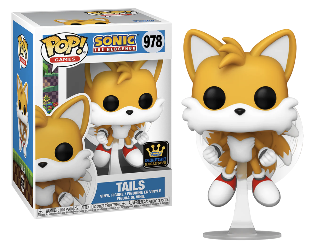 SONIC - POP Games N° 978 - Tails (Flying) (FL) with Chase : ShopForGeek ...