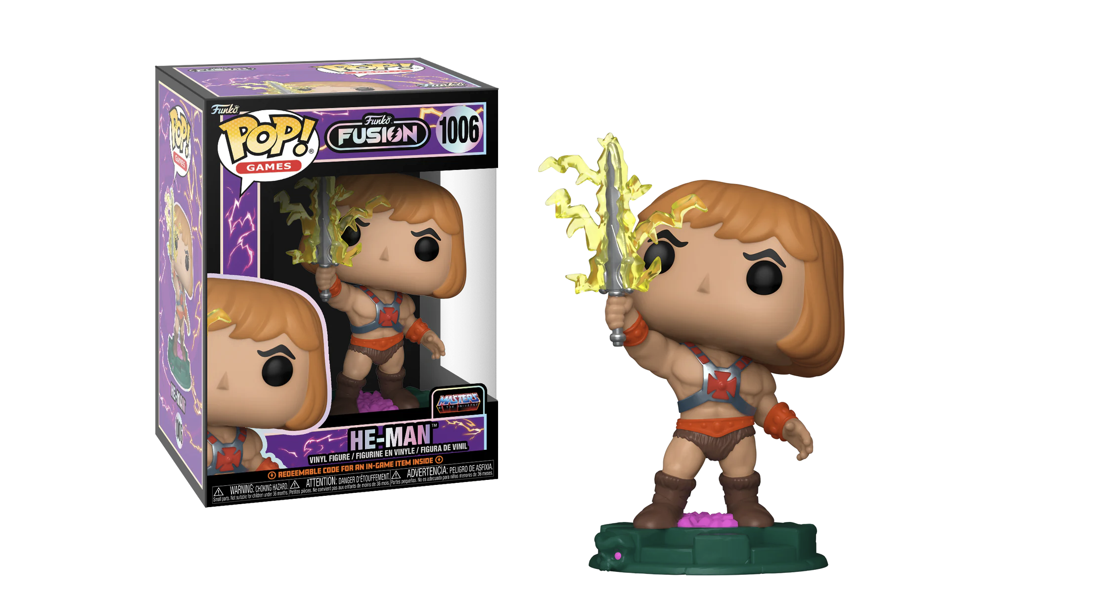 BEMS | FUNKO FUSION - POP Games N° 1006 - He-Man with Chase