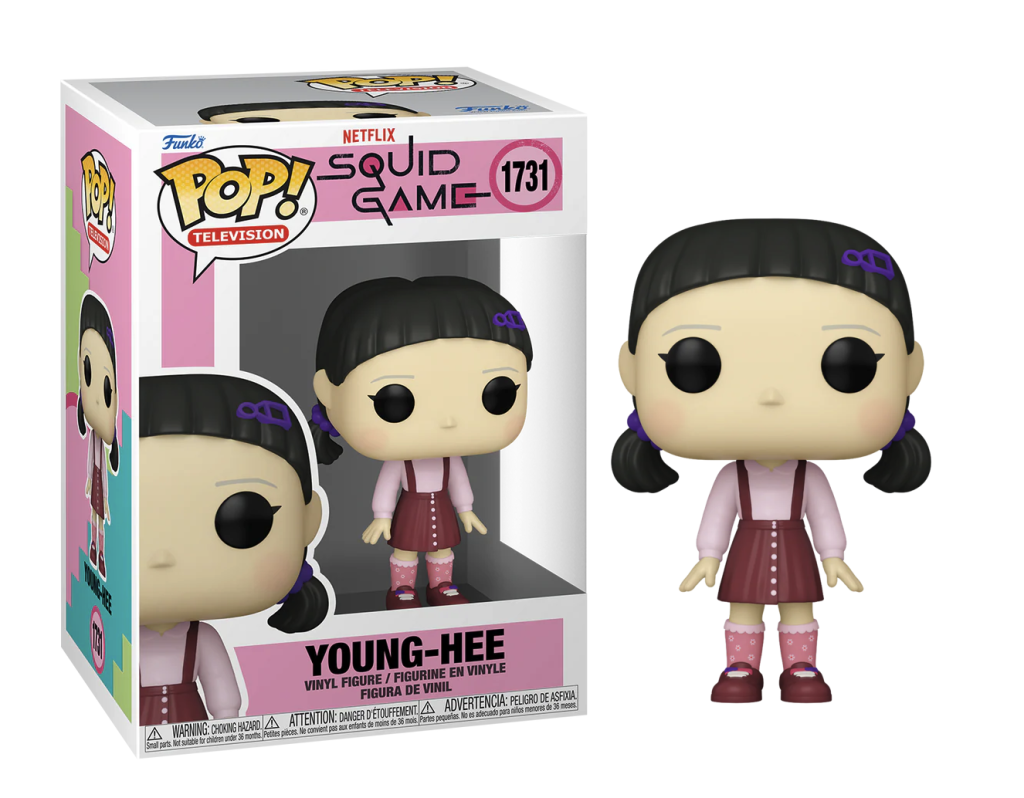 SQUID GAME - POP Television N° 1731 - Young-Hee : ShopForGeek.com: Bobble Head POP Funko Serie TV