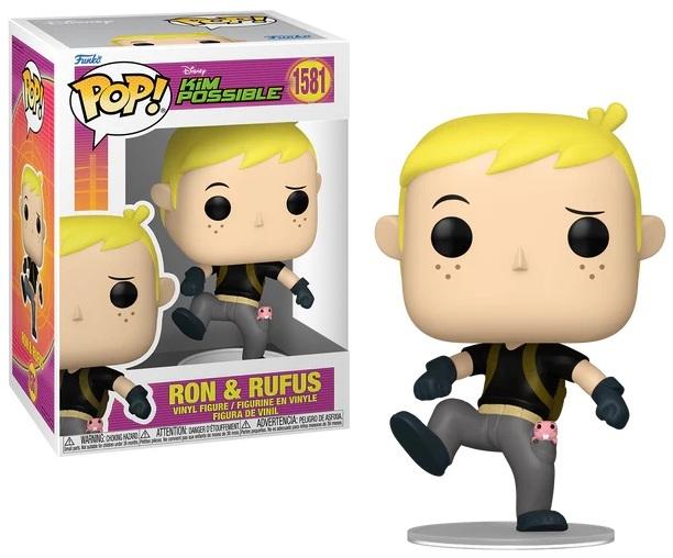 KIM POSSIBLE - POP Disney N° 1581 - Ron with Rufus : ShopForGeek.com ...