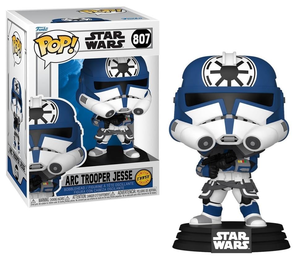 STAR WARS THE CLONE WARS - POP N° 807 - Jesse ARC with Chase : ShopForGeek.com: Bobble Head POP ...