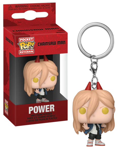 CHAINSAW MAN - Pocket Pop Keychains - Power : ShopForGeek.com: Llavero ...