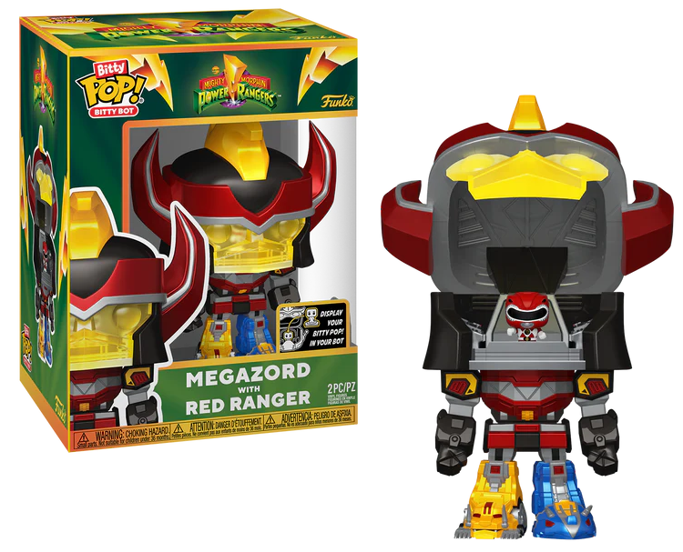 POWER RANGERS - Bitty Bots - Megazord with Red Ranger : ShopForGeek.com ...