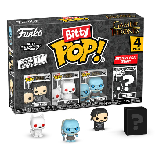 GAME OF THRONES - Bitty Pop 4 Pack 2.5cm - Jon Snow : ShopForGeek.com ...