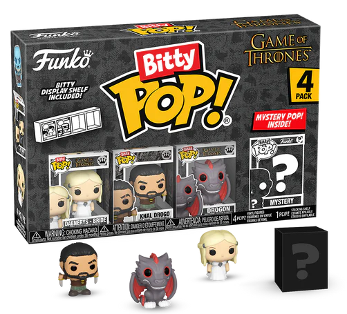 GAME OF THRONES - Bitty Pop 4 Pack 2.5cm - Khaleesi : ShopForGeek.com ...