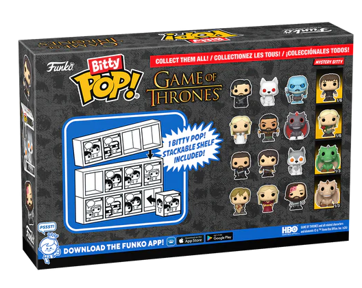 GAME OF THRONES - Bitty Pop 4 Pack 2.5cm - Khaleesi : ShopForGeek.com ...