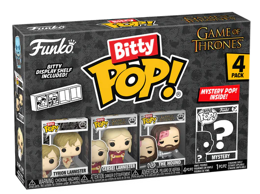 GAME OF THRONES - Bitty Pop 4 Pack 2.5cm - Tyrion : ShopForGeek.com ...