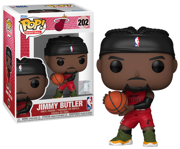 HEAT - POP NBA N° 202 - Jimmy Butler (City Edition 24) : ShopForGeek ...