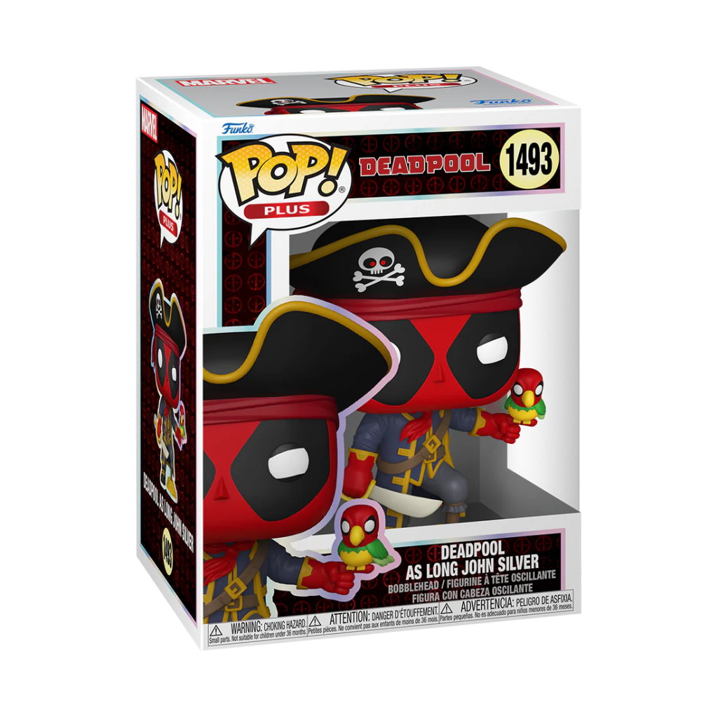 DEADPOOL - POP Plus N° 1493 - Deadpool As Long John Silver ...