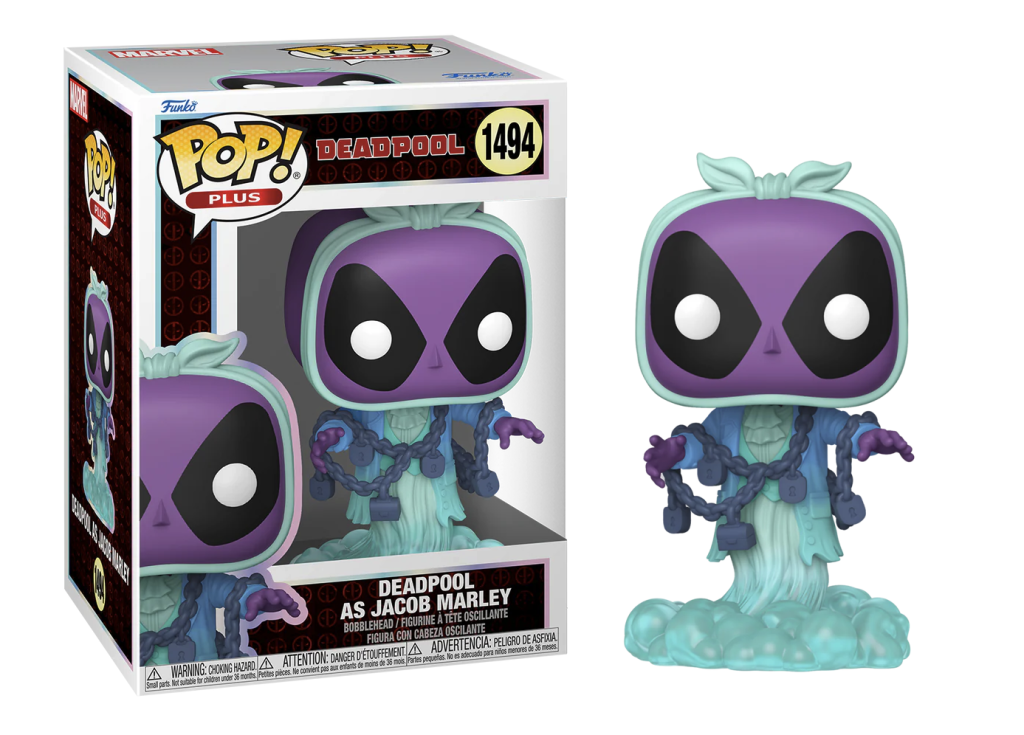 DEADPOOL - POP Plus N° 1494 -Deadpool As Jacob Marley : ShopForGeek.com ...
